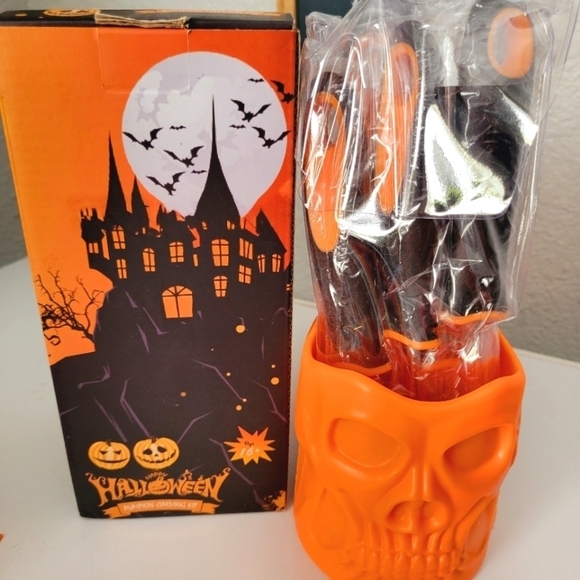 Happy Halloween | Holiday | New Halloween Pumpkin Carving Tool 6 P ...